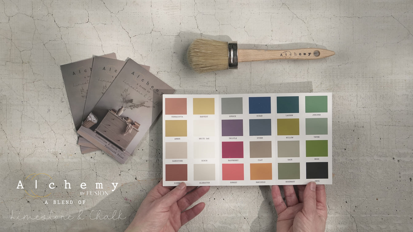 Alchemy Colour Card – Fusion Mineral Paint