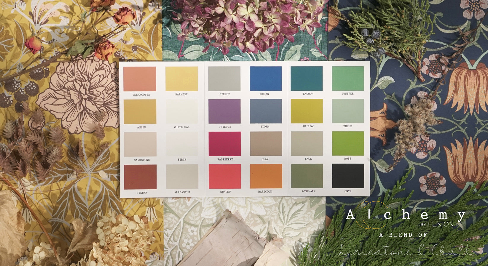 Alchemy Colour Card – Fusion Mineral Paint