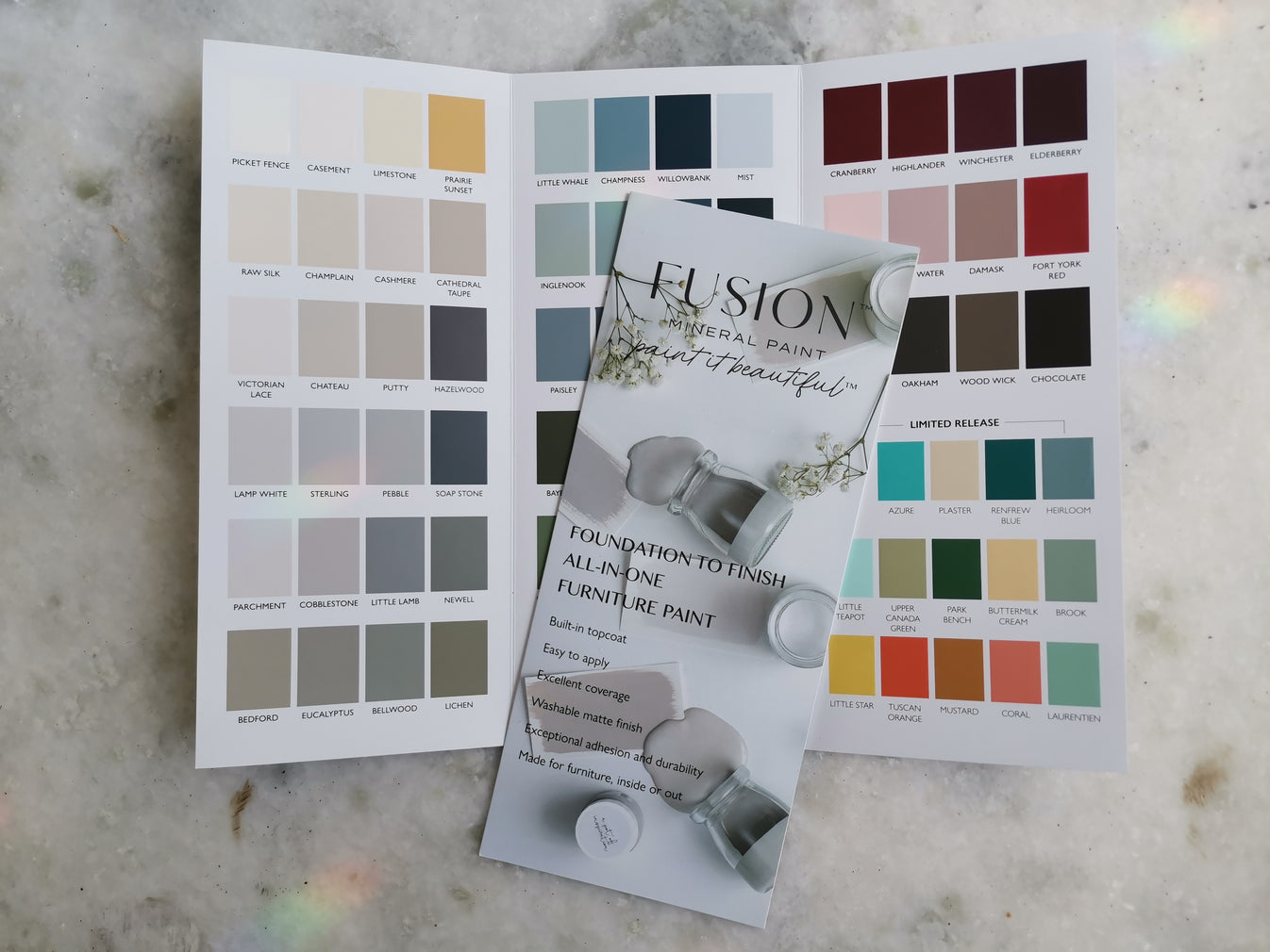 FUSION COLOUR CARD – Fusion Mineral Paint