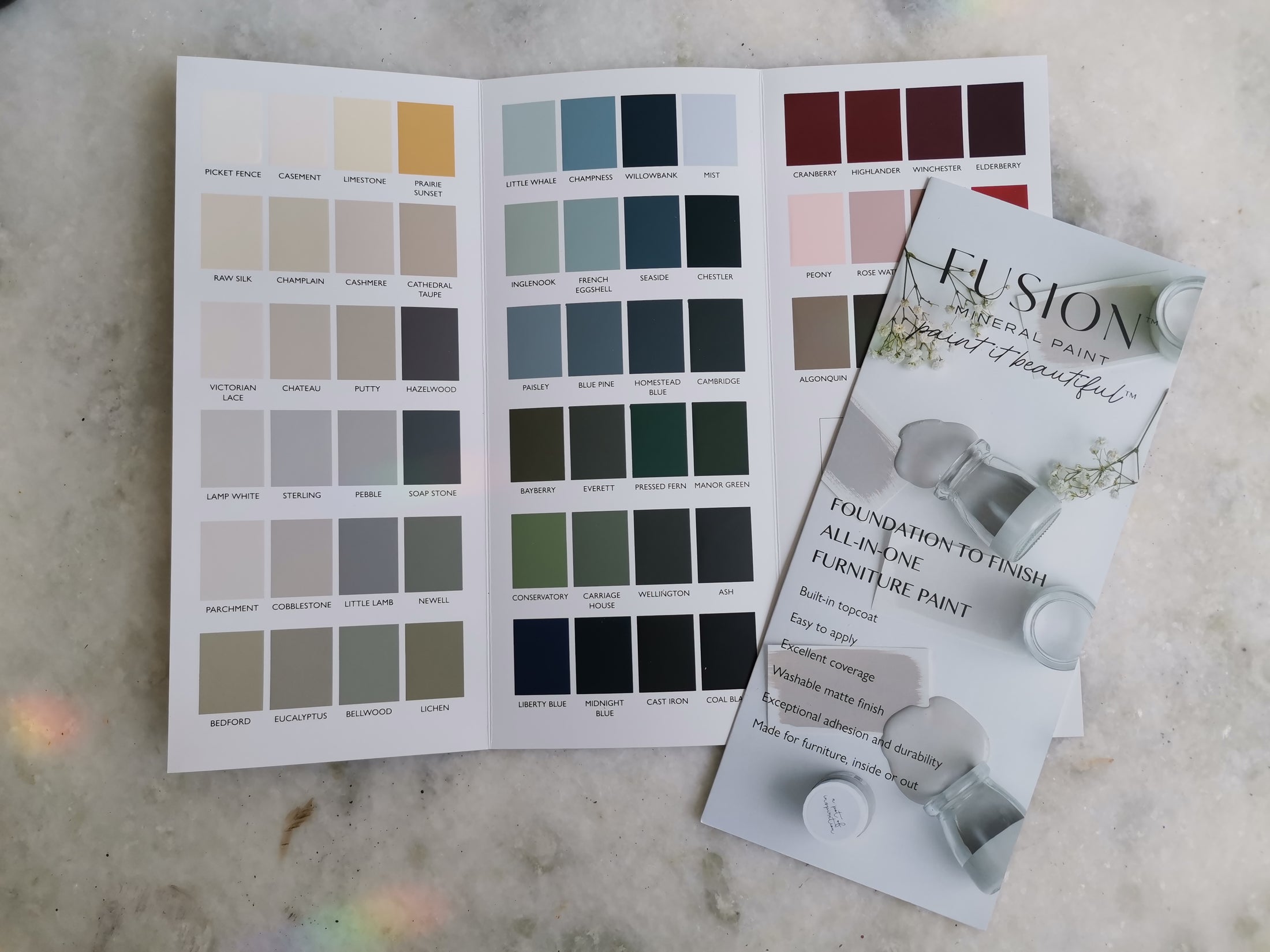 FUSION COLOUR CARD – Fusion Mineral Paint