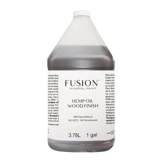 Hemp Oil Wood Finish - Food Safe – Fusion Mineral Paint