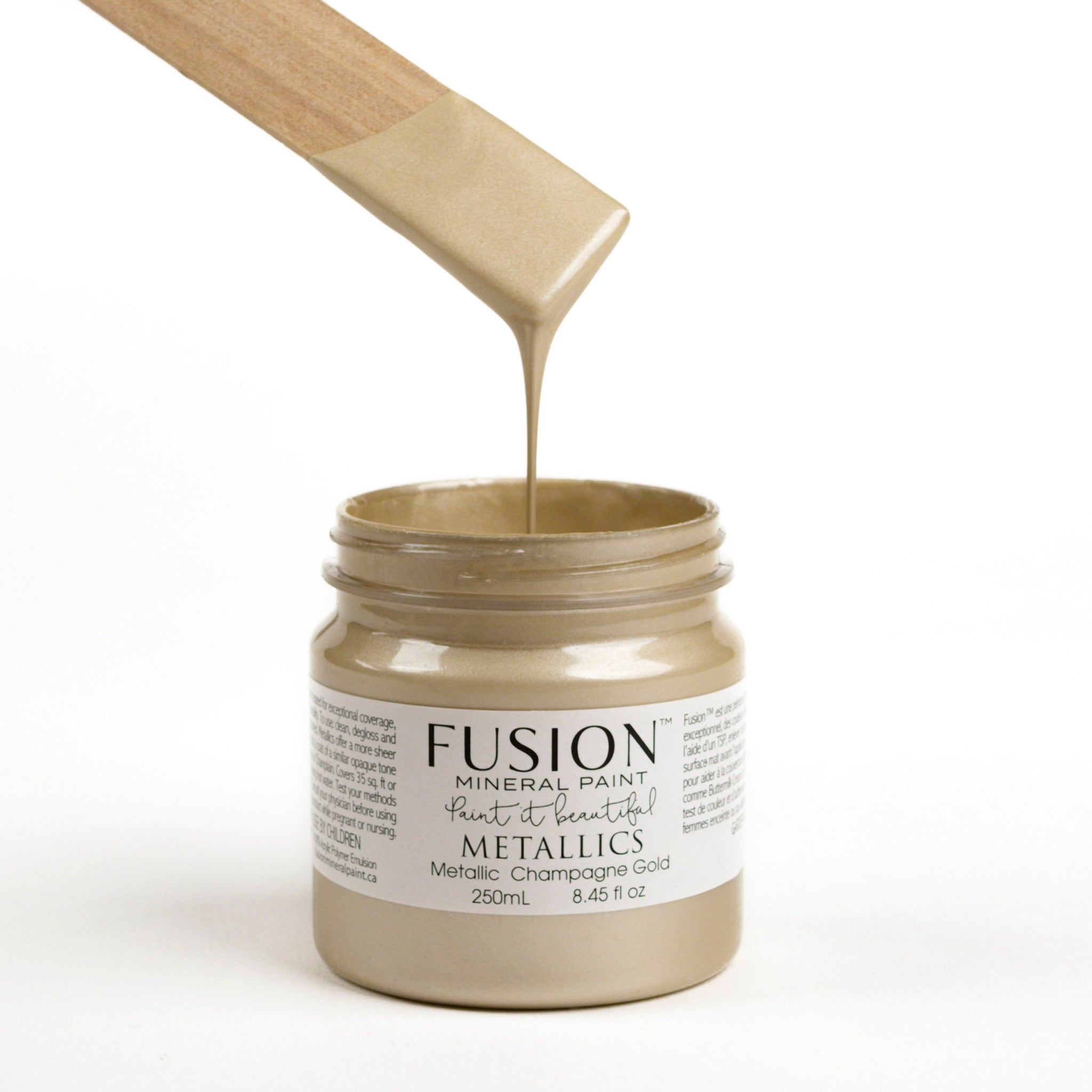 Champagne Gold Metallic Paint – Fusion Mineral Paint